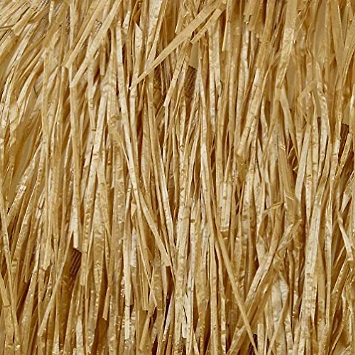 Bayside21 Hula Thatched Tiki Umbrella Natural Color 6' 8' & 9' Options (8ft, Natural)