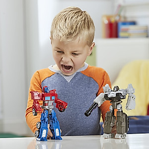 Transformers Toys Heroes and Villains Optimus Prime and Megatron 2-Pack Action Figures - for Kids Ages 6 and Up, 7-inch (Amazon Exclusive)