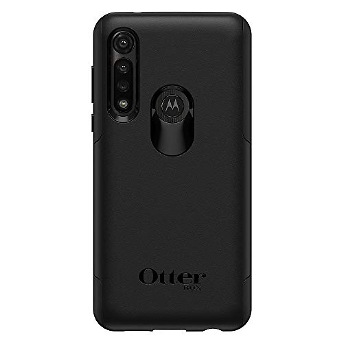 OtterBox Motorola g POWER Commuter Series Lite Case - BLACK, slim & tough, pocket-friendly, with open access to ports and speakers (no port covers),