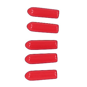 Thread, Flexible Wide Application Oil Proof Flame Retardant Screw End Cap 200 Pcs Resistance for Flanges(3mm/0.12in)