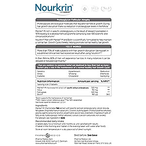 Nourkrin Man 180 tablets includes Nourkrin Shampoo and Conditioner