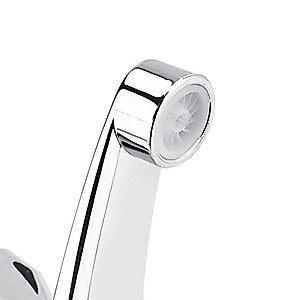 Water Tap One Tube Bathroom Faucet, Bathroom Sink Faucet Centerset with Drain Assembly, ABS Plastic Single Cold Faucet Water Tap Bathroom Basin Kitchen Sink Accessories(Fish Tail G1/2)