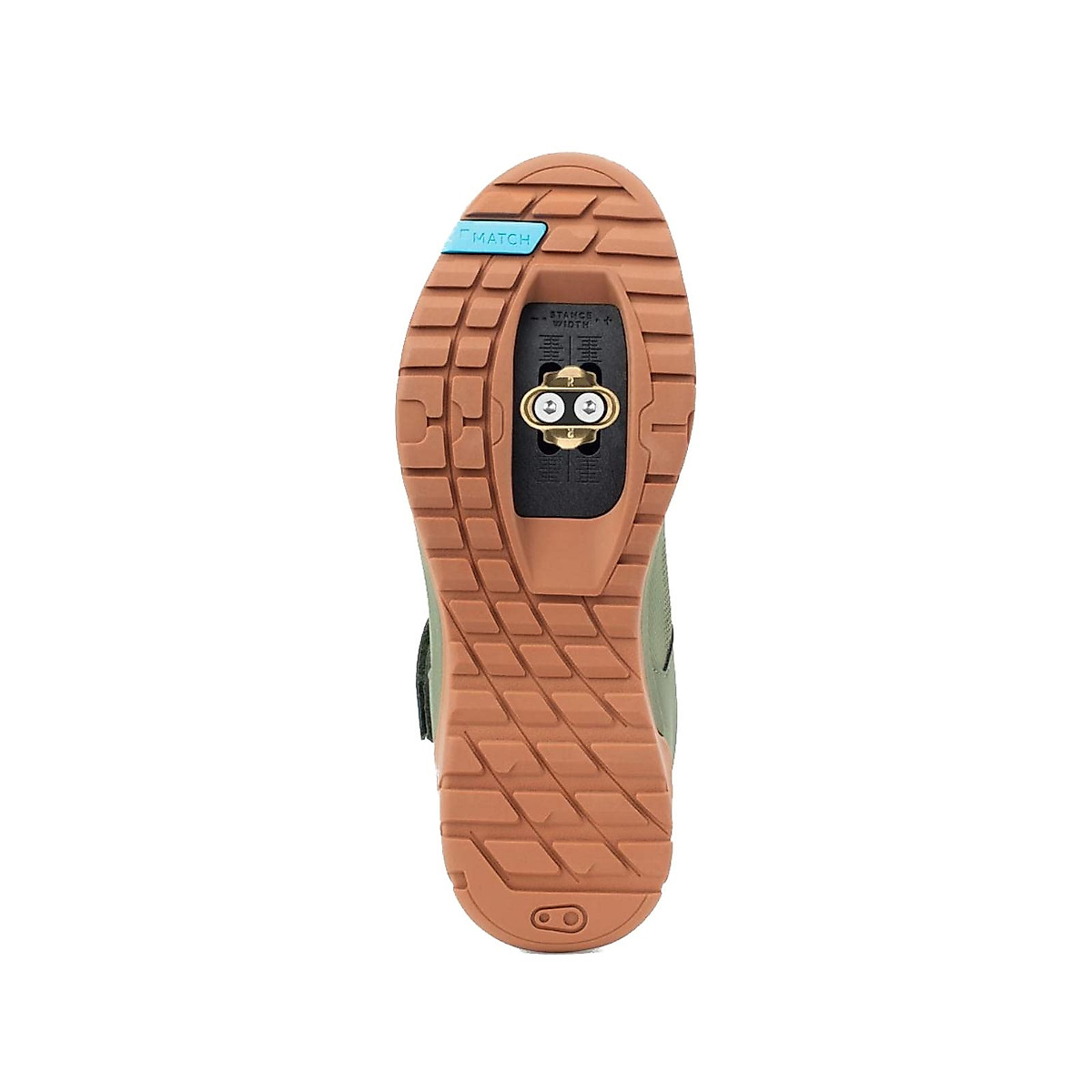 Crank Brothers Mallet E Speedlace Mountain Bike Shoe Green/Blue/Gum, 11.0