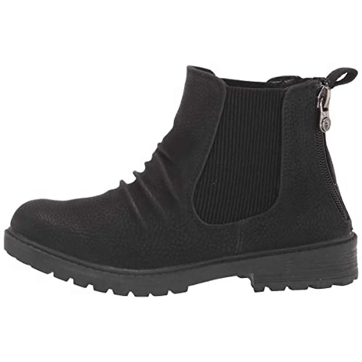 Blowfish Malibu Kids Girls Redsen-k Chelsea Boot, Black Saddlerock, 2 Little Kid