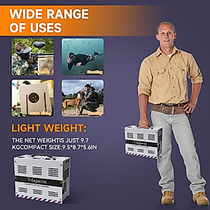 Pcp Air Compressor,4500psi 30mpa/300 Bar Automatic Stop Pump,Oil/Water Free,Powered By Car 12v Dc Or Home 110v Ac,Paintball Air Compressor,Scuba Air Compressor