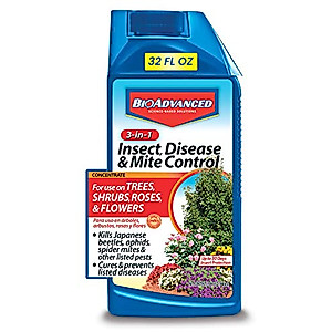 BioAdvanced 3-In-1 Insect, Disease and Mite Control, Concentrate, 32 oz