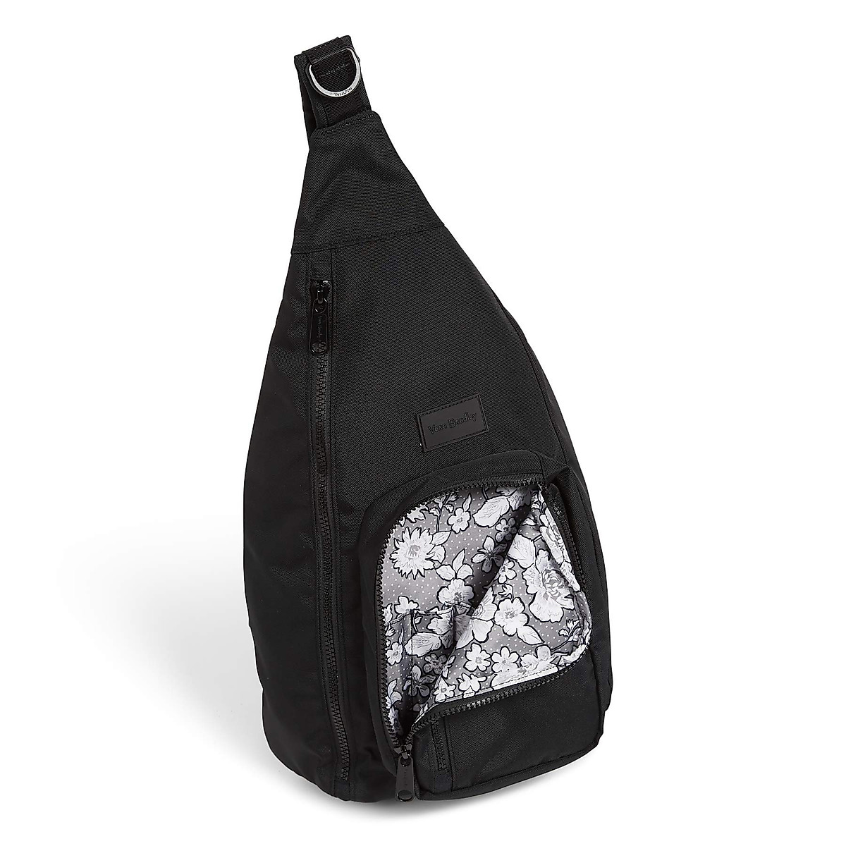 Vera Bradley Women's Recycled Lighten Up Reactive Sling Backpack Bookbag, Just Turtles, One Size