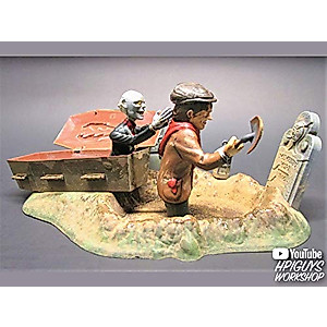 Polar Lights Disney Haunted Mansion: The Grave Robber's Demise/Grave Robbers Reward 1:12 Scale Diorama Model Kit with Moveable Parts