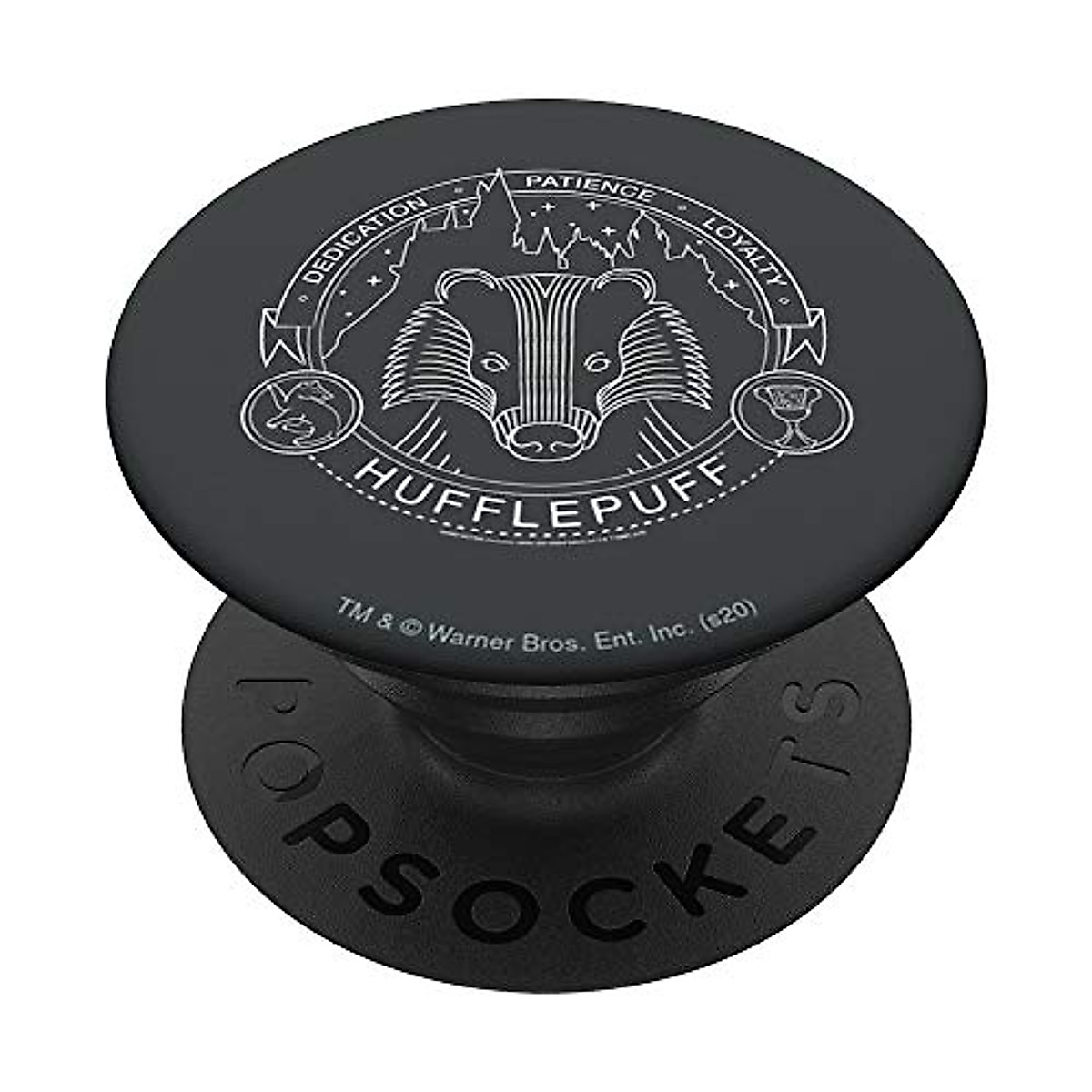 Harry Potter Hufflepuff Badge PopSockets Swappable PopGrip