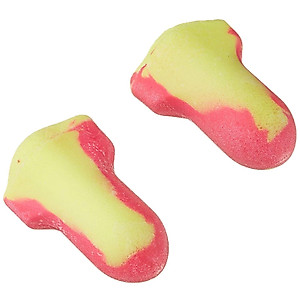 Howard Leight by Honeywell Laser Lite High Visibility Disposable Foam Earplugs, (Contains 25 Single Bags)