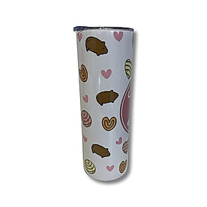 Cafecito y Chisme 20oz Tumbler Isulated Hot and Cold Mug Coffee Cup MimisCreationsSD