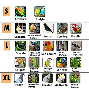 Pet Small Animals Clothes Birds Flight Suit for Parrots African Greys Parakeet Cockatiel Sun Conure, Cute School Uniform Tuxedo Business Suit for Christmas Party Birthday Pet Shows Cosplay Photo Prop