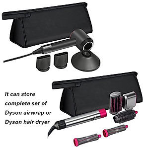 Travel Case for Dyson Airwrap Styler/Shark Flexstyle, Portable Carrying Case for Dyson Supersonic Hair Dryer, Waterproof Anti-scratch Dustproof Shockproof Protection Organizer Travel Storage