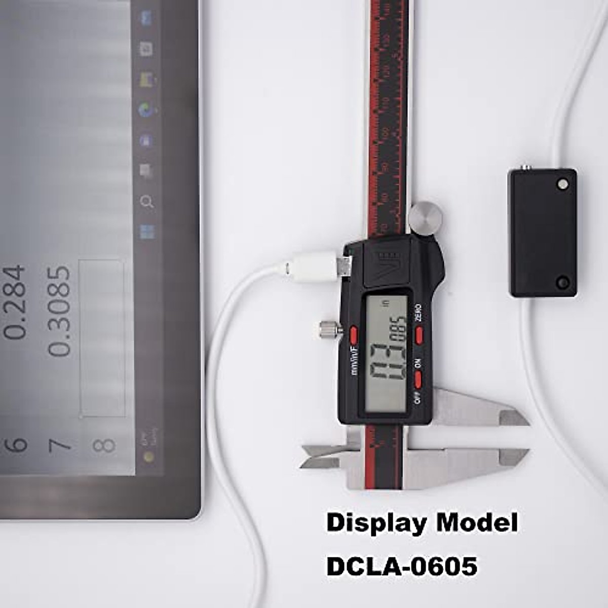 Clockwise Tools DTCR-02 RS232 Digital Caliper Data Transfer Cable