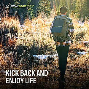 Goal Zero Nomad 10, Foldable Monocrystalline 10 Watt Solar Panel with USB Port, Portable Solar Panel Backpacking, Hiking and Travel. Lightweight Backpack Solar Panel Charger with Adjustable Kickstand