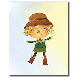 Wizard Of OZ Prints - Set Of 6 Kids Bedroom Nursery Wall Art Decor (8 Inches X 10 Inches) Photos Dorthy Tinman Scarecrow Lion Wicked Witch Glinda Good Witch