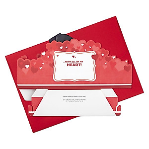 Hallmark Paper Wonder Pop Up Valentines Day Card with Sound and Motion (Dog)