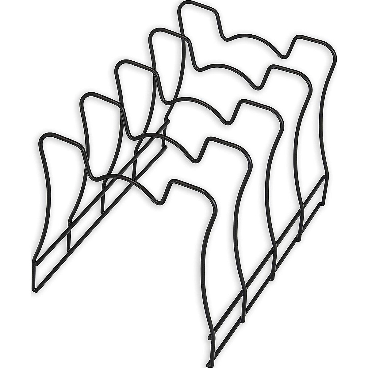 SimpleHouseware Kitchen Pot Lid Rack Holder Organizer, Bronze