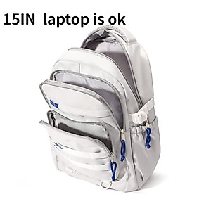 RRRWEI Backpack for Girls 15.6 Inch Laptop School Bag Kids Elementary College Backpacks Large Bookbags for Teen Girls (blue)