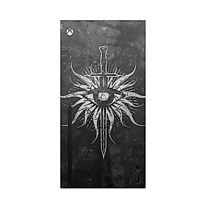 Head Case Designs Officially Licensed EA Bioware Dragon Age Inquisition Distressed Heraldry Vinyl Sticker Gaming Skin Decal Cover Compatible With Xbox Series X Console and Controller Bundle