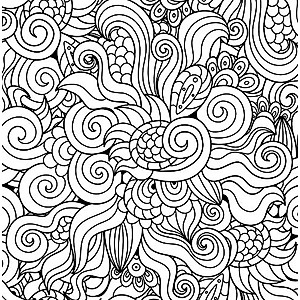 Cute and Playful Patterns Coloring Book: For Kids Ages 6-8, 9-12 (Coloring Books for Kids)