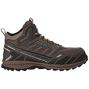 Fila Men's Hail Storm 3 Mid Composite Toe Trail Work Shoes Shoe, Walnut/Major Brown/Gold Fusion, 11 D US