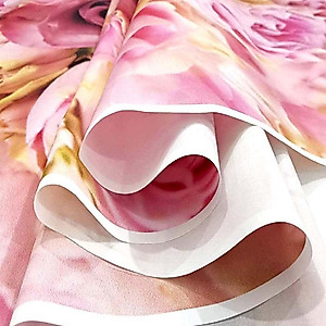 KonPon 8x8ft Flowers Backdrop Rose Floral Party Wedding Backdrops for Photography Baby Shower Marriage Photo Backdrop for Studio Props KP-156