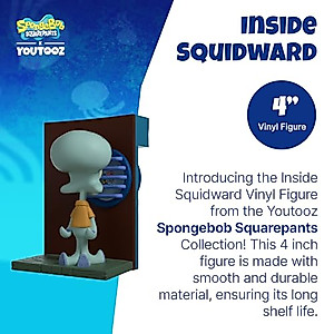 Youtooz Inside Squidward Vinyl Figure 4" Inch, Squidward Collectible Based on Internet Meme Sinking Feeling Vinyl Figure - Youtooz Spongebob Collection Based on TV Cartoon Series
