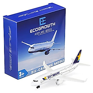 EcoGrowth Model Planes Skymark Airplane Model Airplane Toy Plane die-cast Planes for Collection & Gifts for Christmas, Birthday