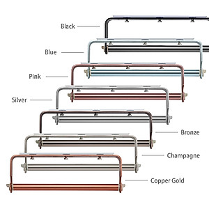 ORLESS Adhesive Paper Towel Holder Under Cabinet & Wall Mount, No Drilling Suitable for Kitchen Bathroom - Silver