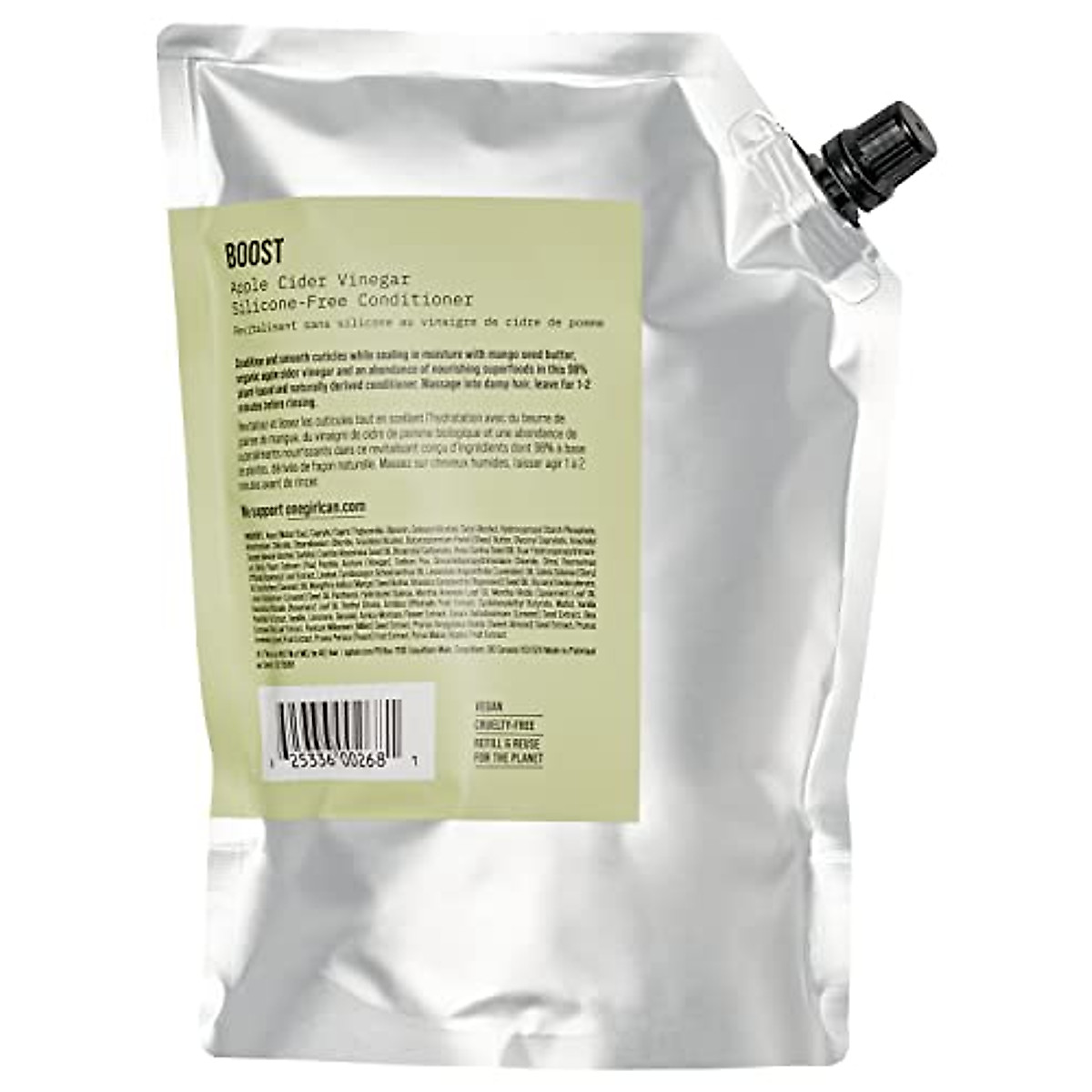 AG Hair BOOST Apple Cider Vinegar Refill Conditioner, 1L