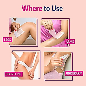 Veet Full Body Waxing Kit for Sensitive Skin - 20 Strips (Pack of 2)