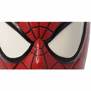 Marvel Spider-Man Super Hero Mug,Red, 1 Count (Pack of 1)