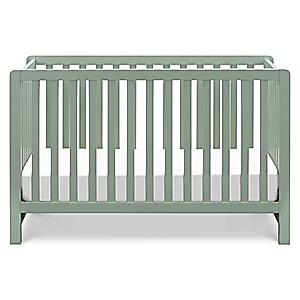 Carter's by DaVinci Colby 4-in-1 Low-Profile Convertible Crib in Light Sage, Greenguard Gold Certified