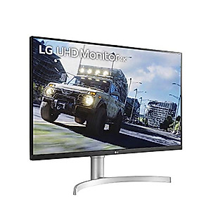 LG 32UN550-W 32-Inch UHD (3840 x 2160) VA Monitor with HDR 10, AMD FreeSync and Itle/Height Adjustable Stand (31.5" Diagonal), Silver (Renewed)