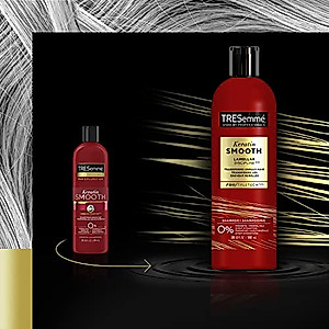 TRESemmé Keratin Smooth Smoothing Shampoo for Frizzy Hair Formulated With Pro Style Technology 20 oz