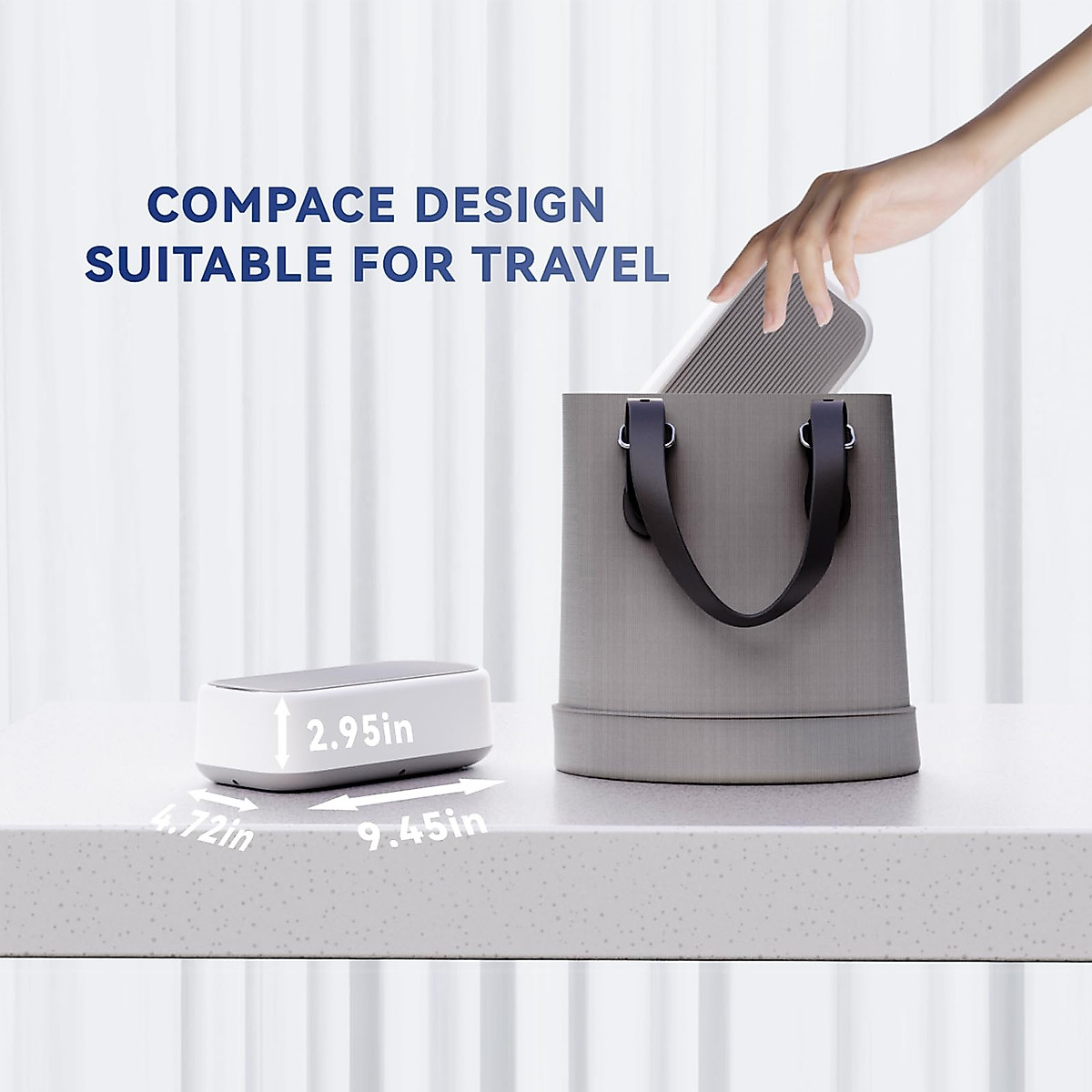 UltrasoniJewelry Cleaner, 40W 640ML Portable Household Professional Ultrasonic Eyeglasses Cleaning Machine with Timer，Ring Glasses Watches Denture Clean