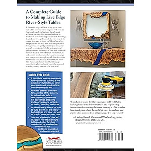 Building Wood and Resin River-Style Tables: A Step-by-Step Guide with Tips, Techniques, and Inspirational Designs (Fox Chapel Publishing) Beginner-Friendly Guide - Make Your Own Live-Edge River Table