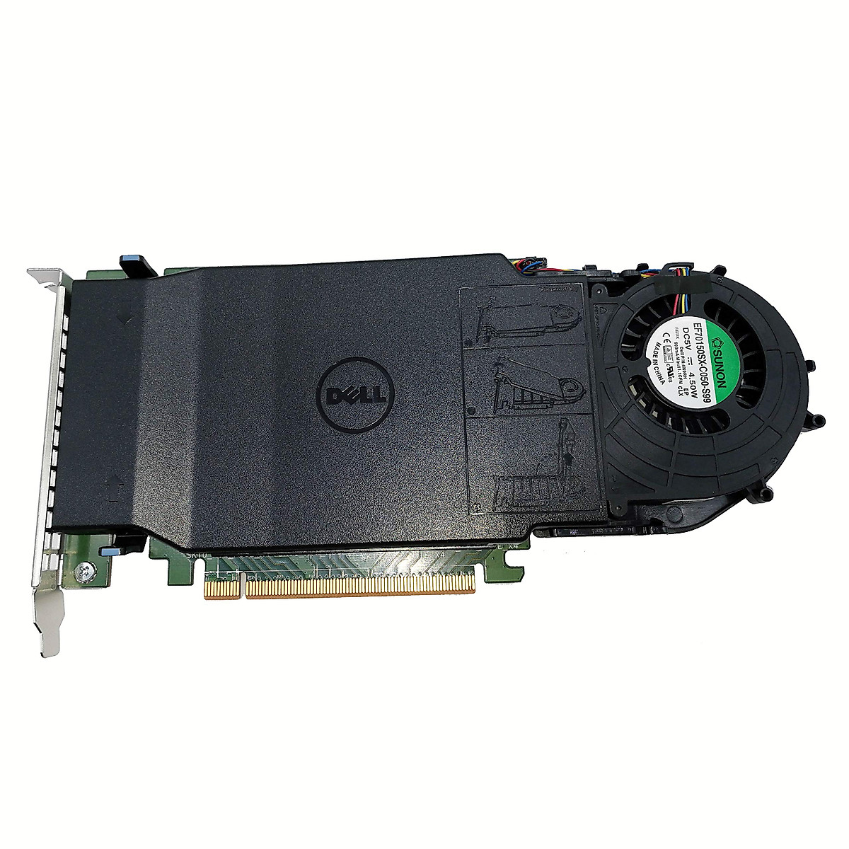 New Dell Ultra SSD M.2 PCIe x4 Solid State Storage Adapter Card 80G5N TX9JH SSD Not Included