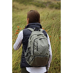 OneTrail 30L Packable Hiking Daypack | Ultralight, Ripstop (Gunmetal Grey)