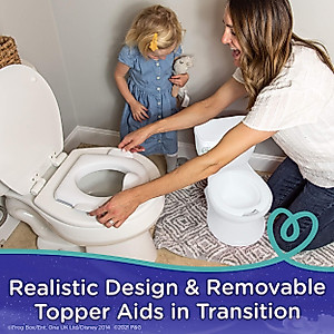 Potty Training Seat Starter Kit—My Size Potty Lights & Songs Transitions and Pampers Easy Ups 2T-3T Potty Training Underwear for Boys and Girls, Size 4, 140 Count (Packaging May Vary)