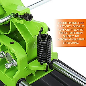 YaeTek Upgraded Angle Grinder Stand 45 Degree Clamp Angle Grinder Holder Bracket with Slide Handle for 100-125 Angle Grinder