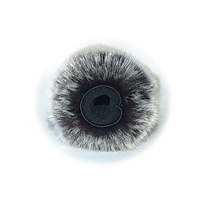 13cm Furry MIC Windshield Windscreen Compatible for Sony ECM-XM1 CG1 NV1 PS1 HVR HD1000U HXR-MC2000E MC2500 XLR-A2M K1M K2M CG50BP Audio-Technica AT875R Camcorder Microphone