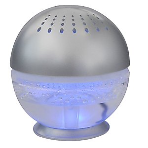 EcoGecko Little Squirt Essential Oil Diffuser, Silver