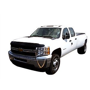 Auto Ventshade [AVS] Bugflector II Hood Shield | 2011 - 2014 Silverado 2500HD & 3500HD, High Profile, Smoke, 1 pc. | 25102