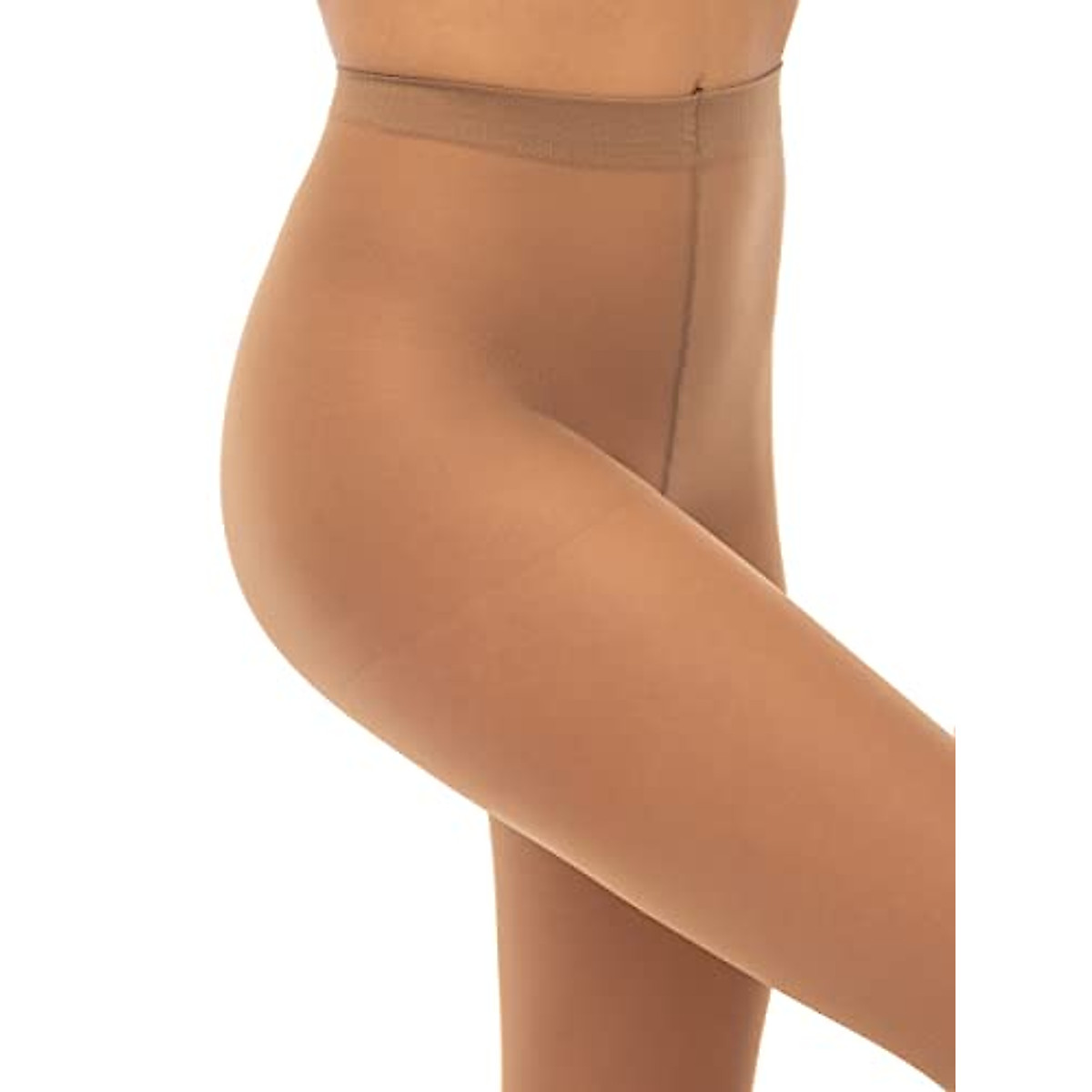 Veluk Sheer Tights For Women Lite 40 Denier With Shorts, Half-Matte Surface, Round Seams, Elastic Belt and Compacted Toe
