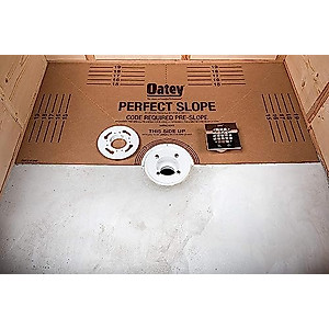 Oatey 41640 Perfect Slope Base, 40 in. x 40 in.,Brown