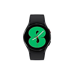 Samsung Galaxy Watch 4 44mm Smartwatch with ECG Monitor Tracker for Health Fitness Running Sleep Cycles GPS Fall Detection LTE US Version, Black (Renewed)