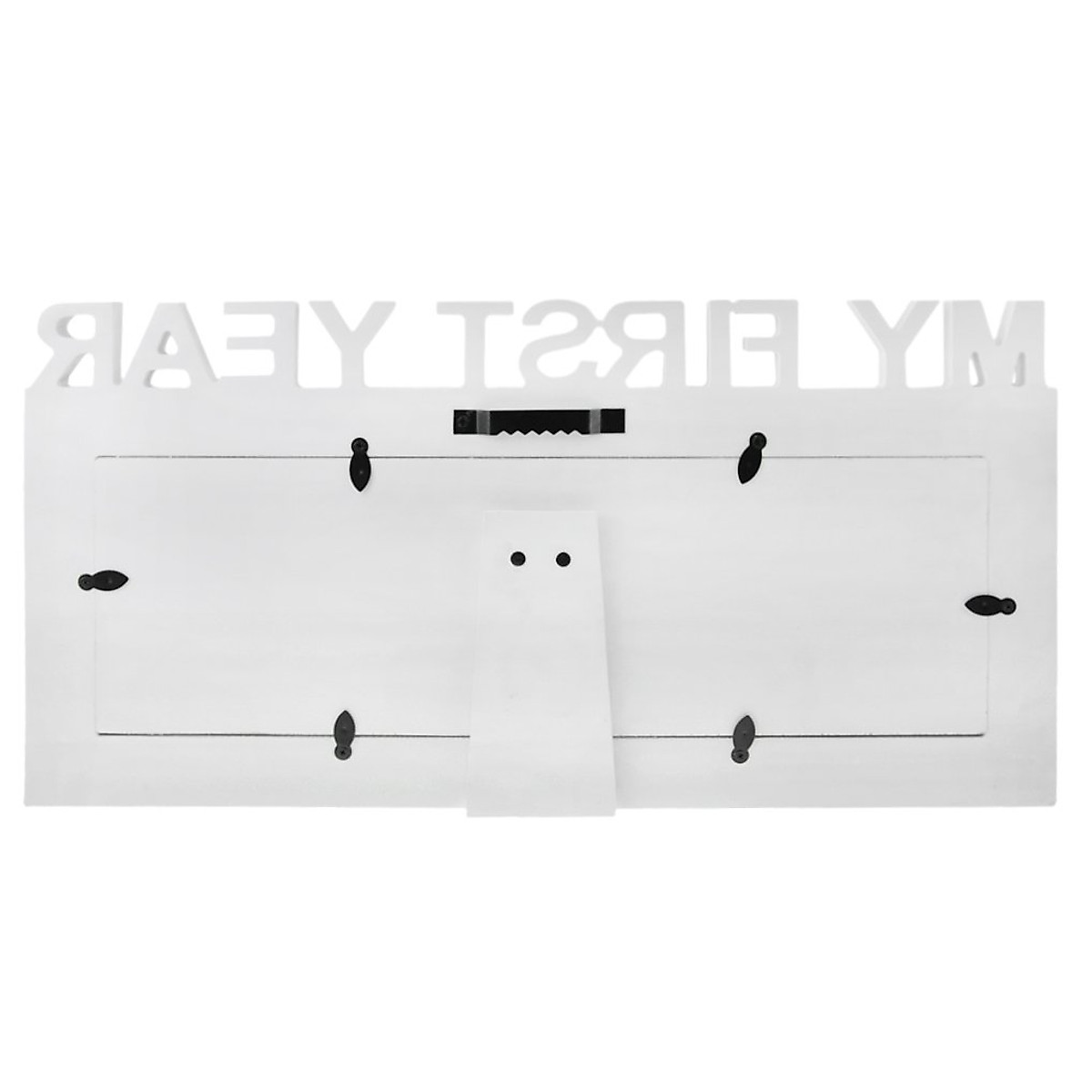 Picture Frames,Baby My First Year Photos Frame Photo Moments Keepsake Picture Frame Girls Boys Multi Photo Impression Kit Newborn Baby Infant Shower Frame Birthday Xmas Memories Christening Gifts