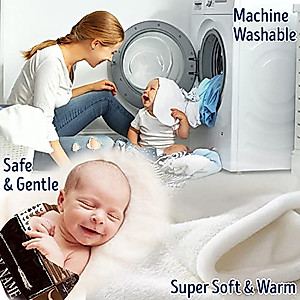 locobird Baby Cowboy Blankets, Personalized Baby Blankets for Boys, Baby Western Blankets for Girls, Custom Baby Blanket Name, 3 Sizes Fleece Blankets for Infant Newborn Son Daughter